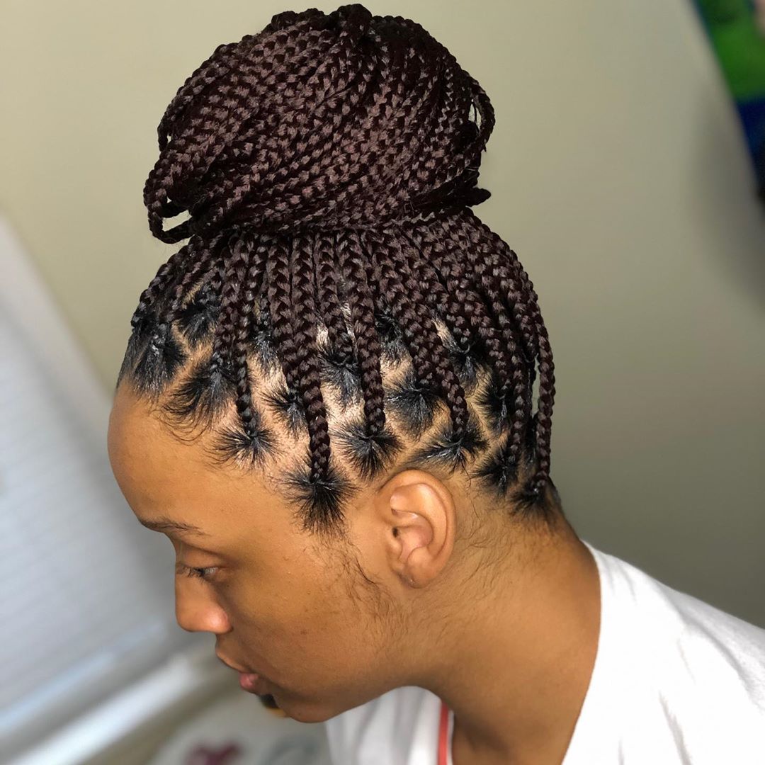 Box Braids Styles Ten Ways To Transform Your Look