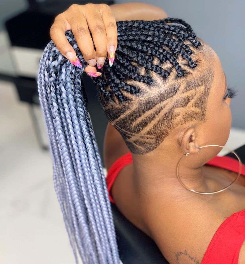 Top 10 box braids style to try in the new year 2020