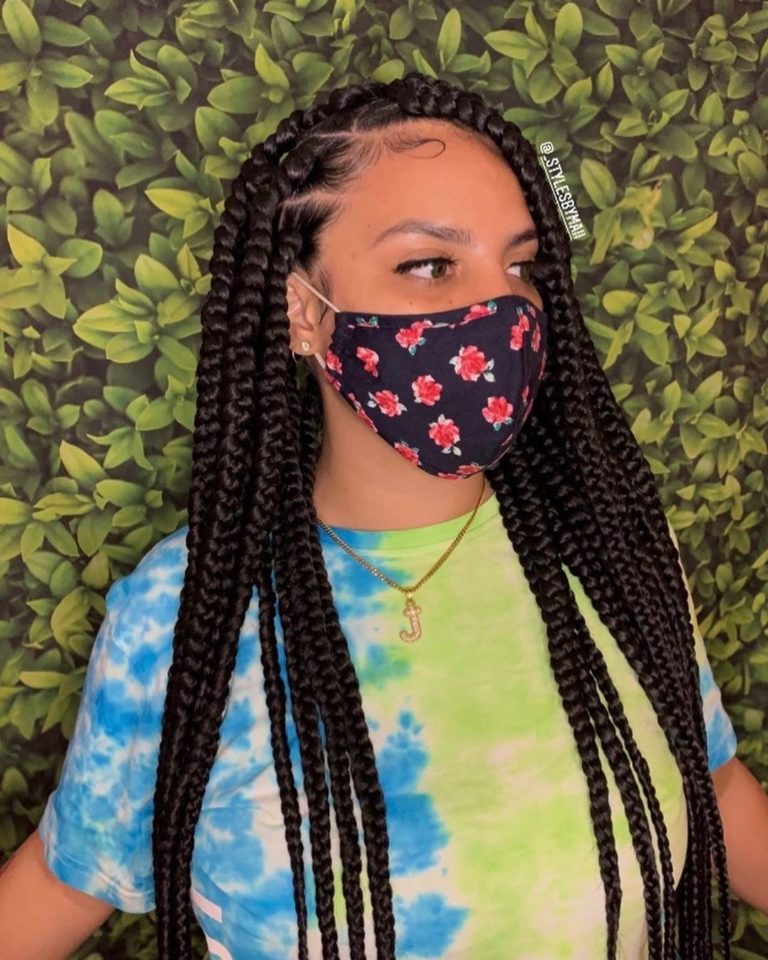 Top 6 Jumbo Box Braids Styles - I Love Box Braids