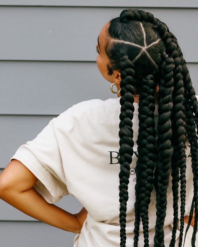 Top 6 Jumbo Box Braids Styles - I Love Box Braids