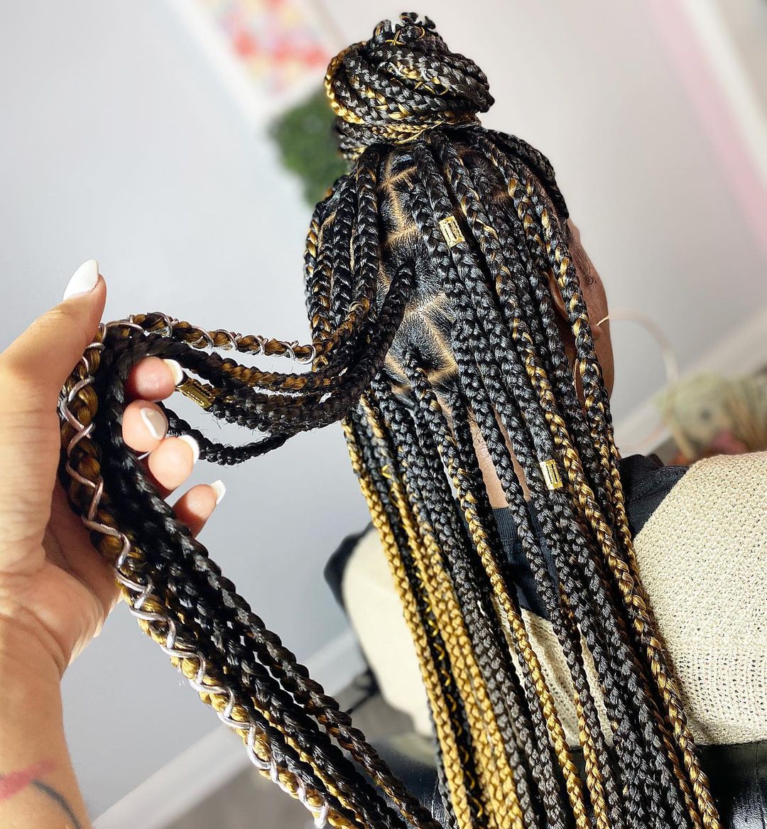 4 Ways to Style Your Box Braids for Spring - I Love Box Braids